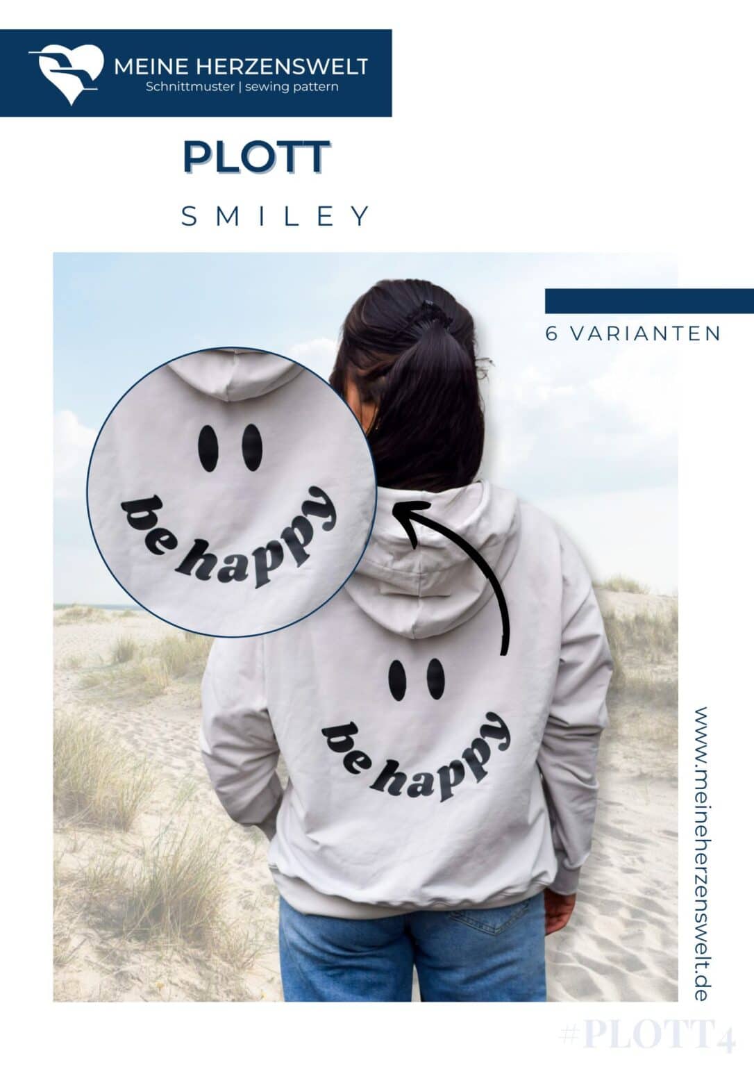 Hoodies - 2 Schnittmuster für Kinder mit coolen Plotts