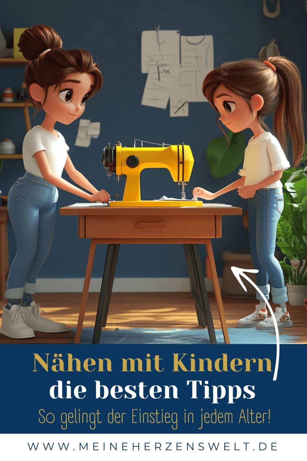 Nähen mit Kindern: Tipps & Tricks für jede Altersstufe 🧵👧💡